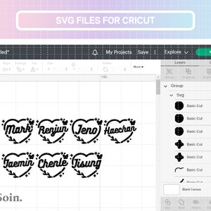 NCT Dream Svg Eps Pdf Jpg Png NCT Dream Lightstick Stickers NCT Merch ...