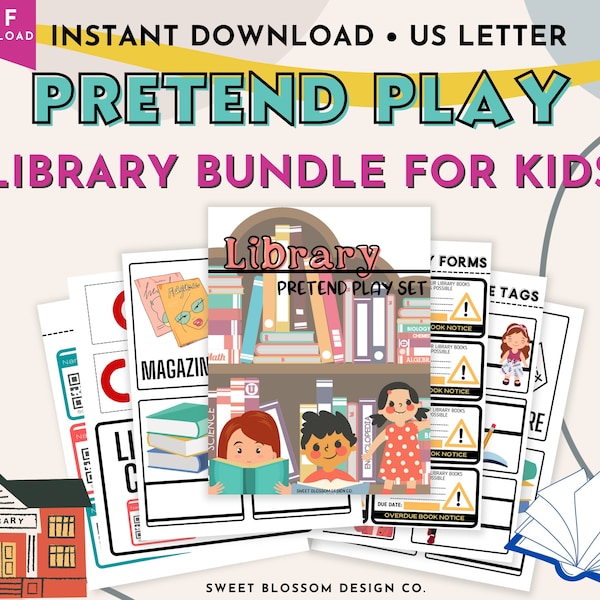 Pretend Play Printable - Etsy