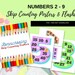 Printable Skip Counting Cards, Homeschool Math Activity, Math Flash ...