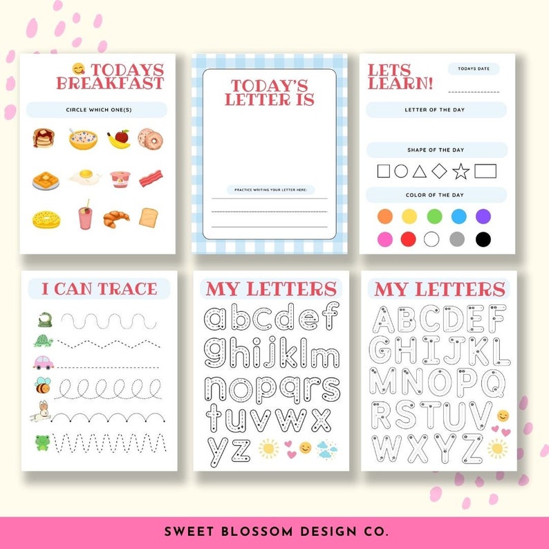 Preschool Morning Menu Printable, Homeschool Preschool, Preschool ...