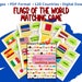 Flags of the World Matching Game | World Flags | Flag Flashcards ...