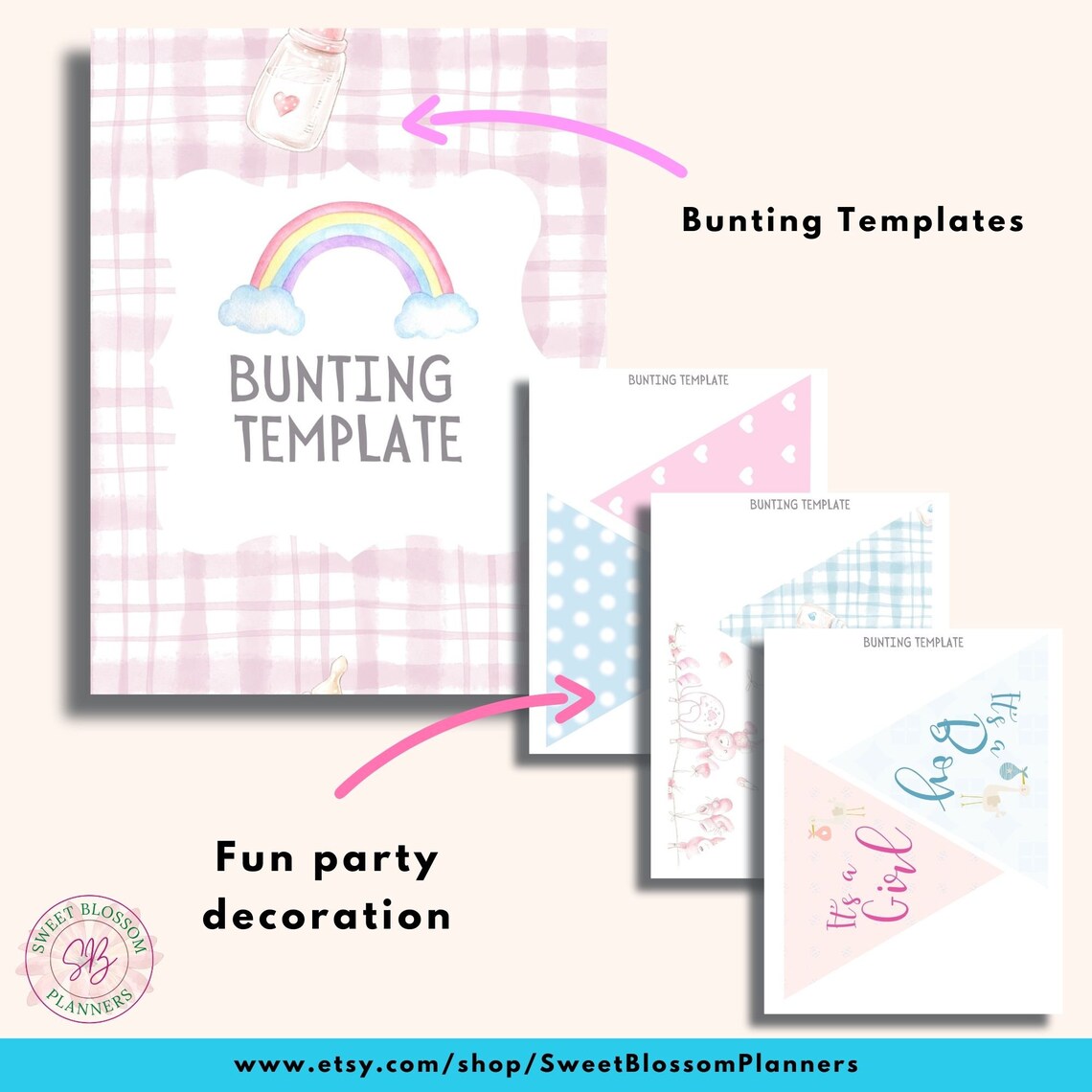 Gender Reveal Party Pack Gender Reveal Invitation Gender - Etsy