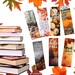 Printable Fall Bookmarks Fall Printable Fall Bookmark Set - Etsy
