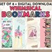 Printable Bookmarks, Bookmark Bundle, Fun Printable Bookmarks, Positive ...