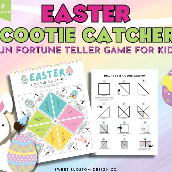 Cootie Catcher - Etsy