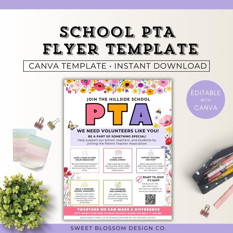 Join the PTA Flyer, PTA Membership Flyer, Teacher Appreciation Week ...