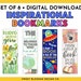 Printable Inspiration Bookmarks, Motivational Bookmarks for Kids, Make ...