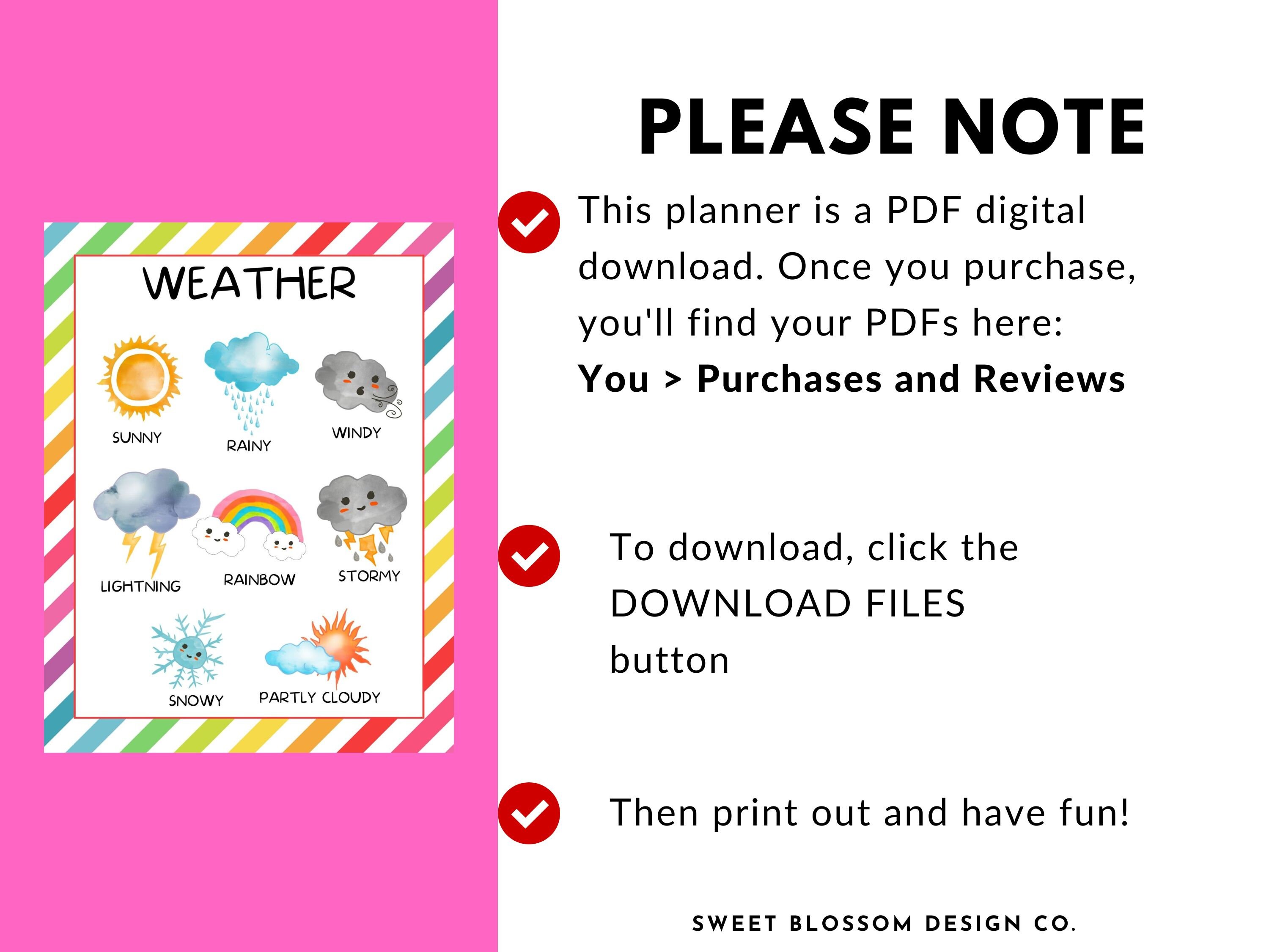 Set of 8 Colorful Classroom Posters, Educational Posters for Kids ...