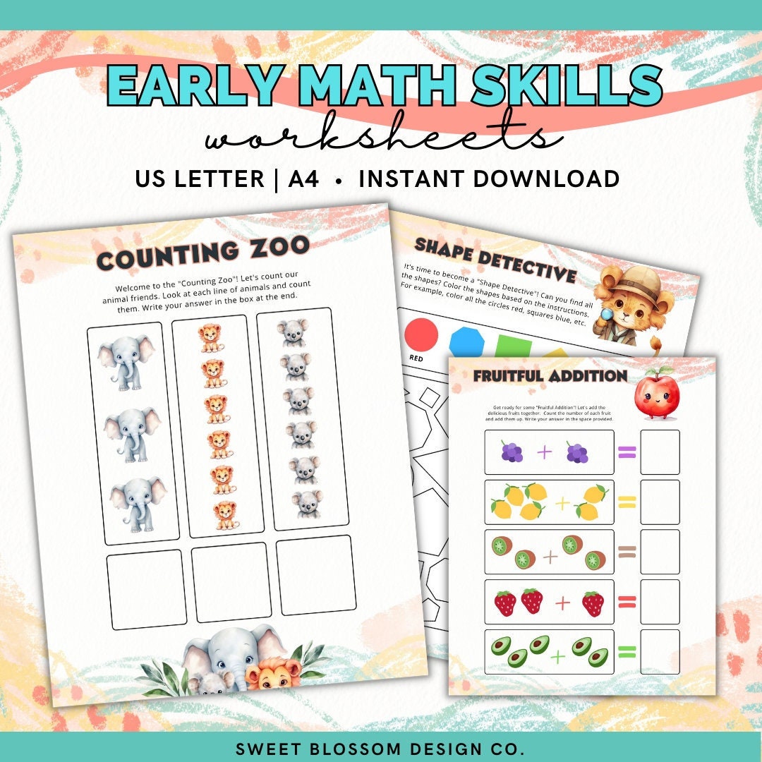 Math Design Worksheets