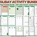 Holiday Activity Bundle for Kids, Kids' Holiday Printables, Game for ...
