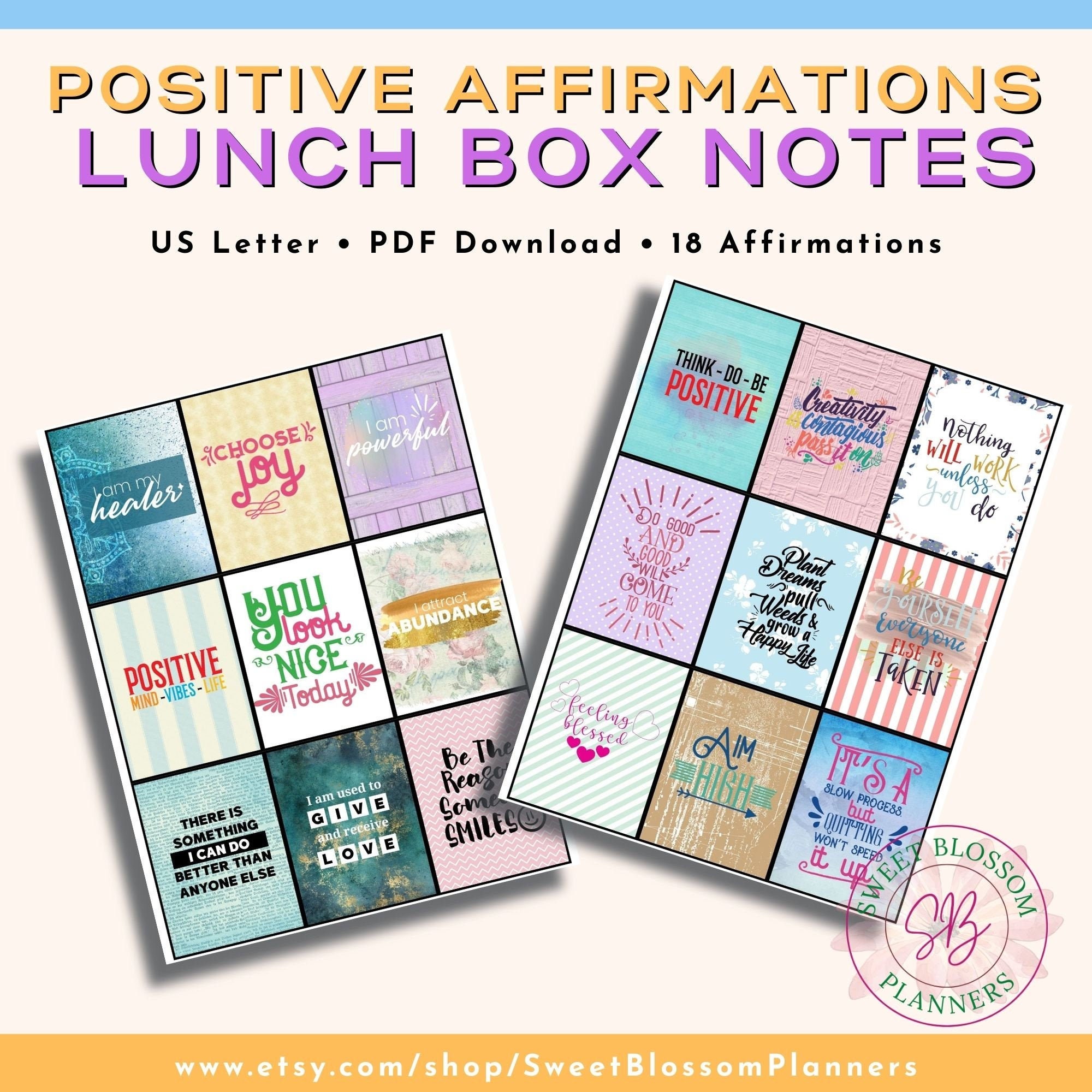 Lunch Notes Lunch Box Cards Joke Lunch Box Notes - Etsy