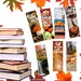 Printable Fall Bookmarks, Fall Printable, Fall Bookmark Set, Autumn ...