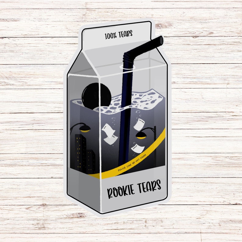 Rookie Tears Sticker 911 Dispatcher Stickers Police - Etsy