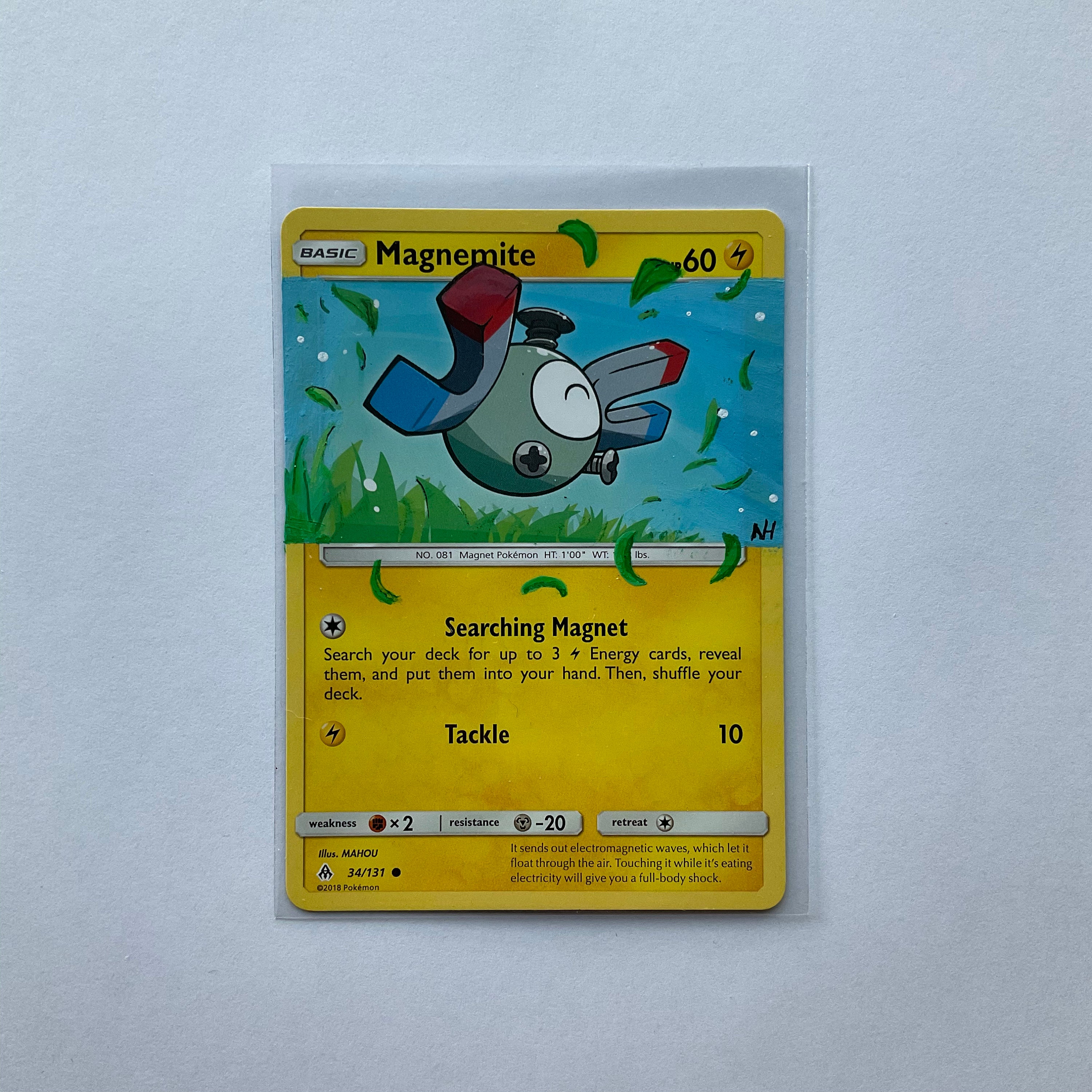 Painted Pokemon Card Pokemon Card Alter Card Extension Acrylic Paint ...