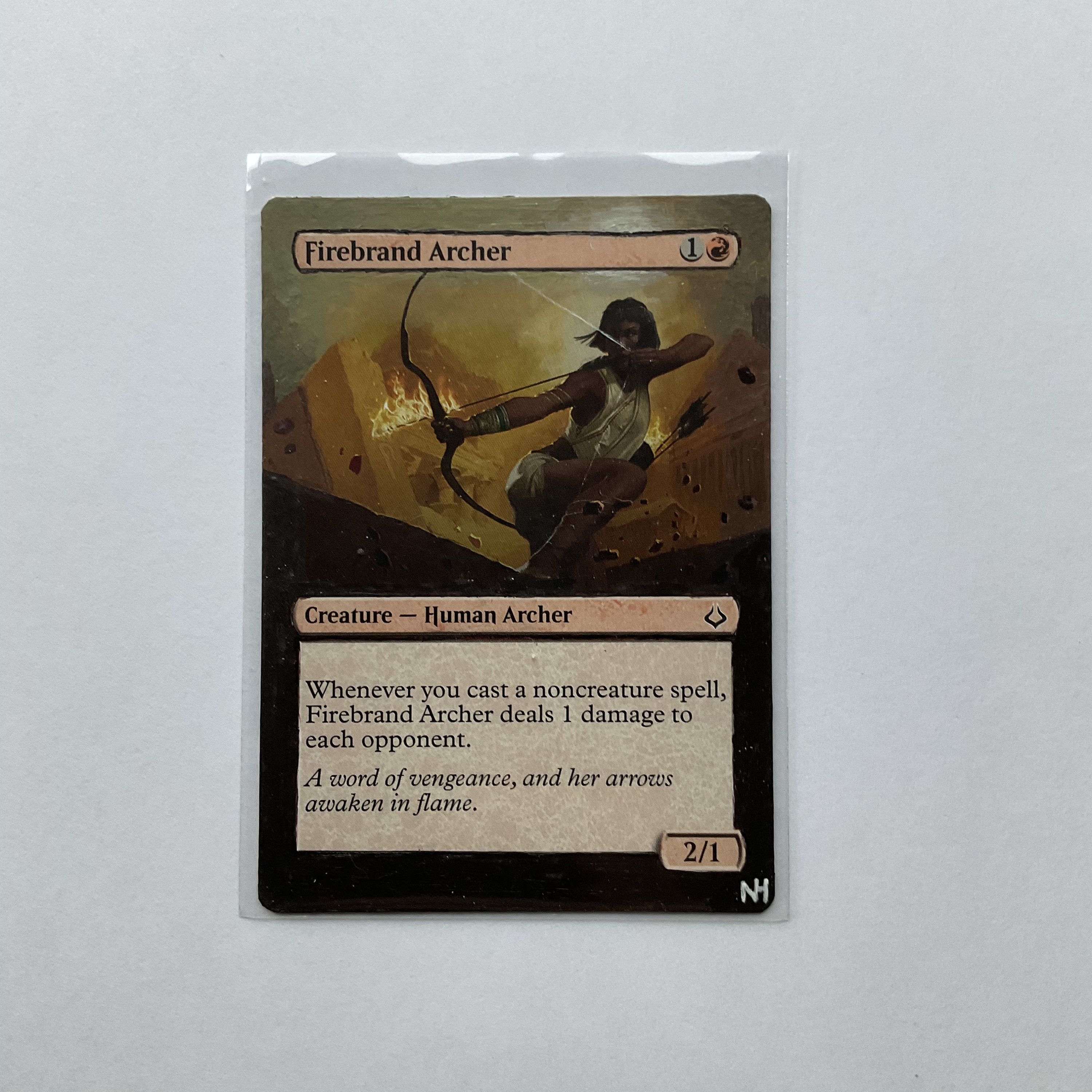 Painted Magic The Gathering carte La carte MTG modifie extension de ...