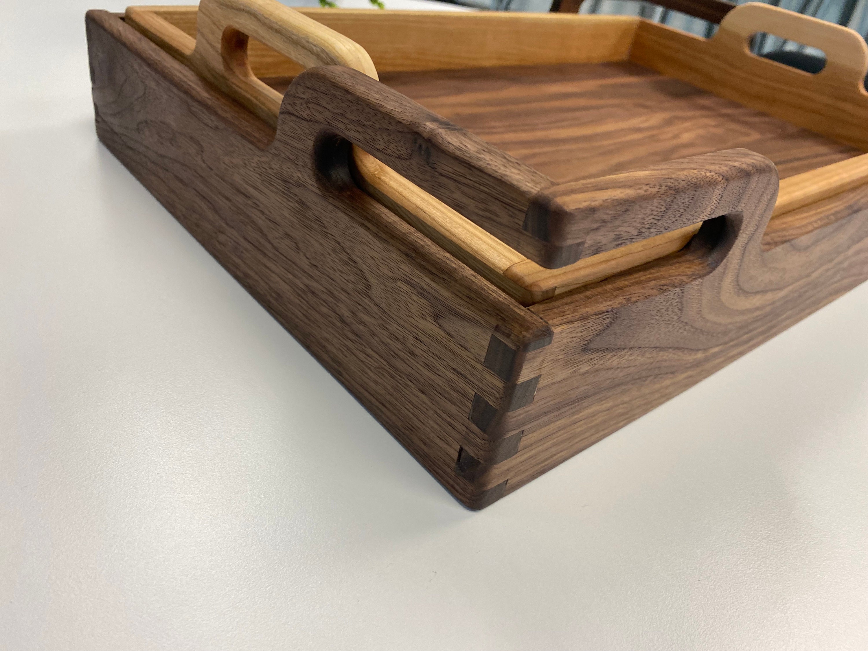 Nesting Serving Trays - Etsy