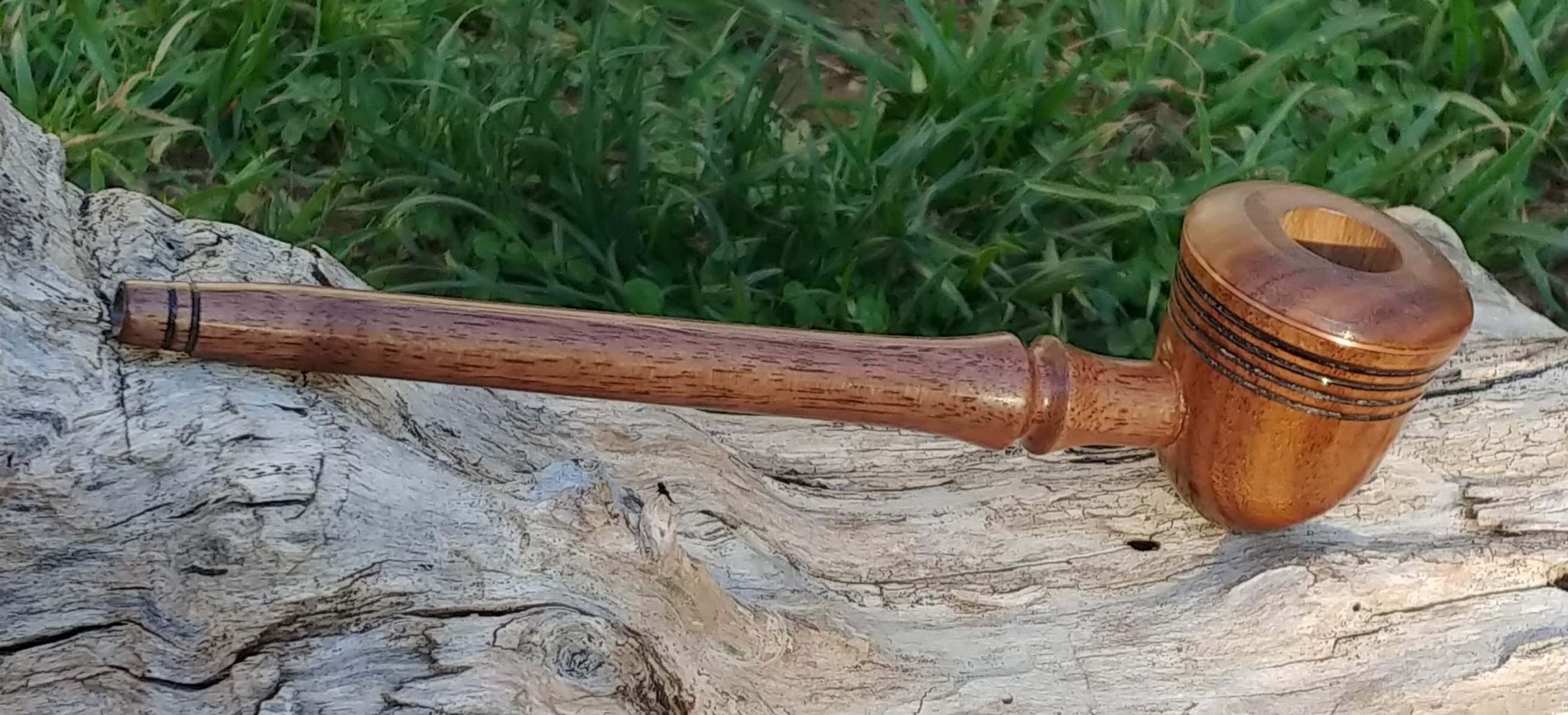 Handmade Wooden Pipe the Church Warden Pipe - Etsy