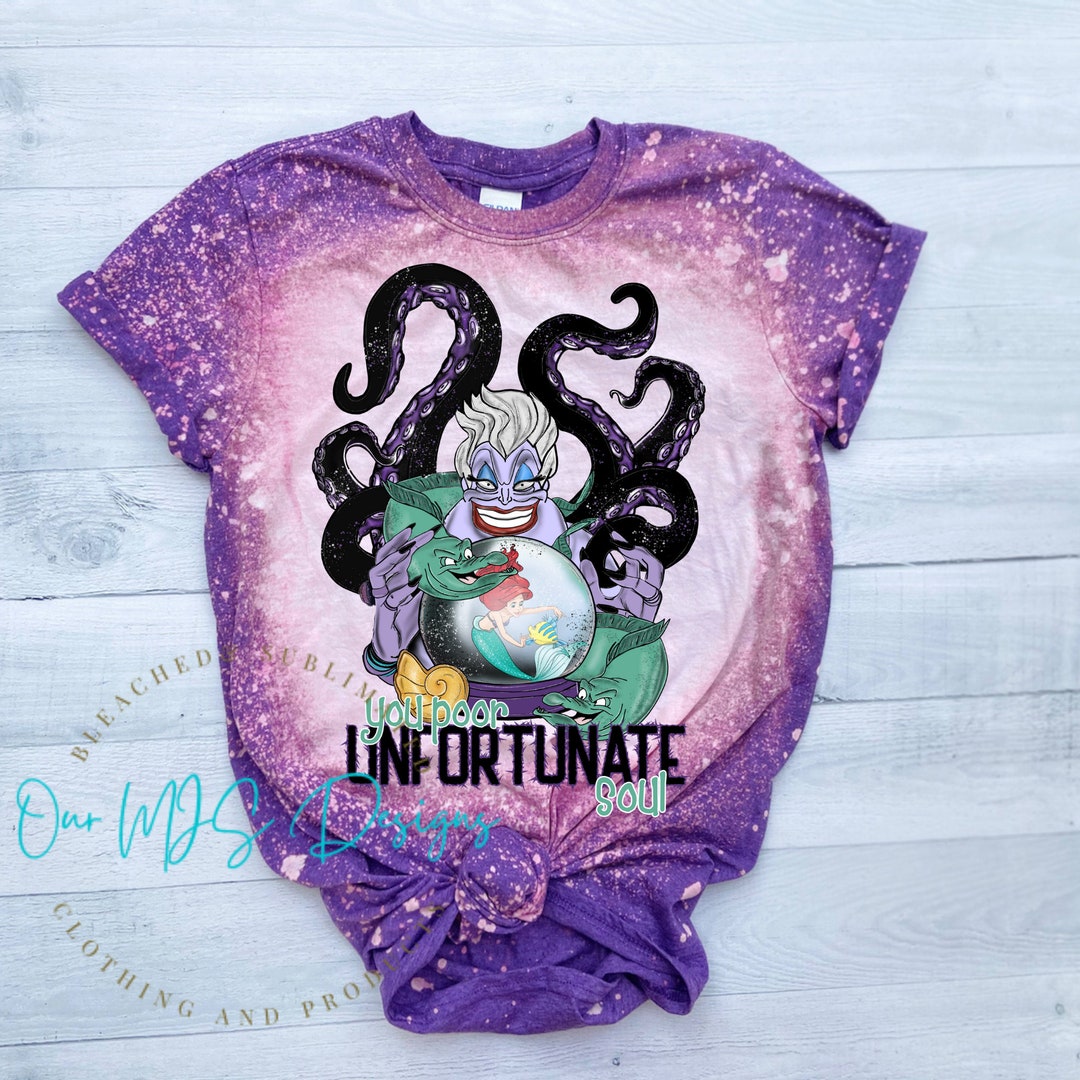 Poor Unfortunate, Evil Underwater Imaginable Villain, Bleached Tee ...