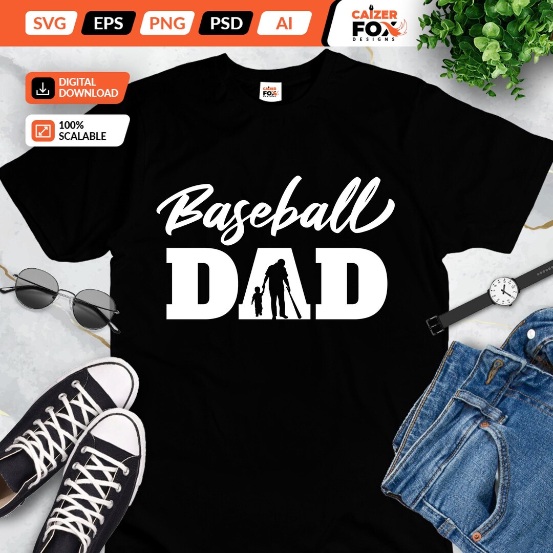 Baseball Svg or Softball Svg Files Baseball Dad Instant Download - Etsy
