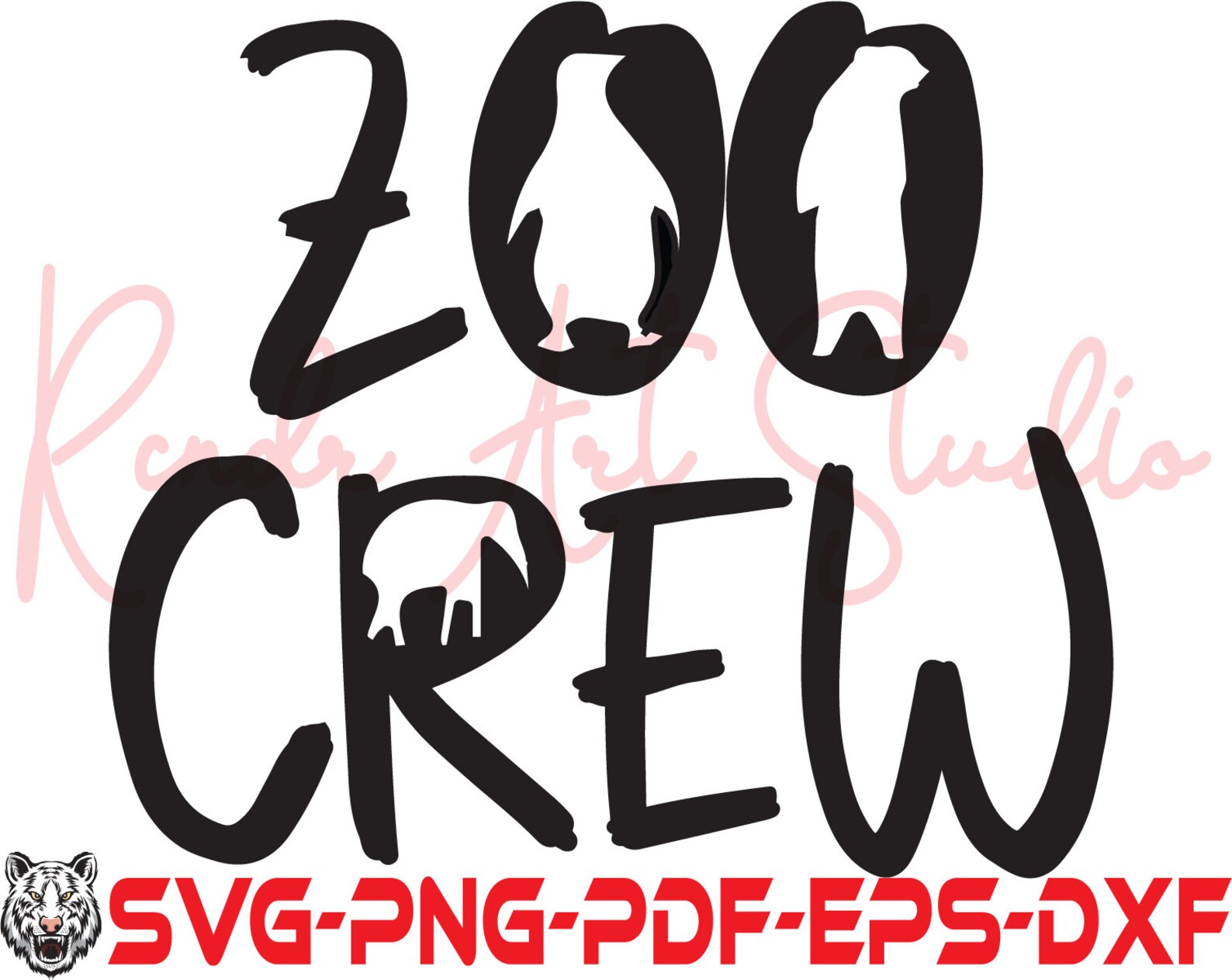 Zoo Crew SVG & Clipart Crew PNG Squad SVG Mom Crew Al - Etsy Österreich