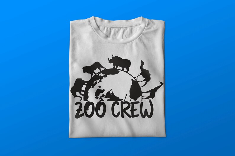 Zoo Crew Svg & Clip Art Teacher Shirt Svg Squad Svg Crew Svg - Etsy Canada