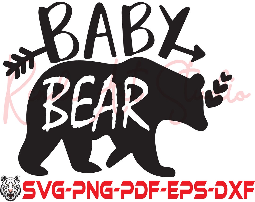 Bebé Oso SVG, Bebé SVG, Recién nacido svg, Diseño de camisa para niños ...