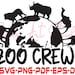 Zoo Crew Svg & Clip Art Teacher Shirt Svg Squad Svg Crew Svg Mom Crew ...
