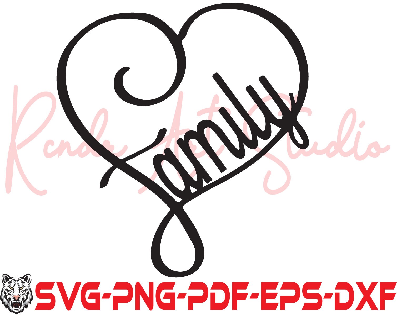 Heart Family Svg Family Svg Home Love Svg Svg Files for | Etsy