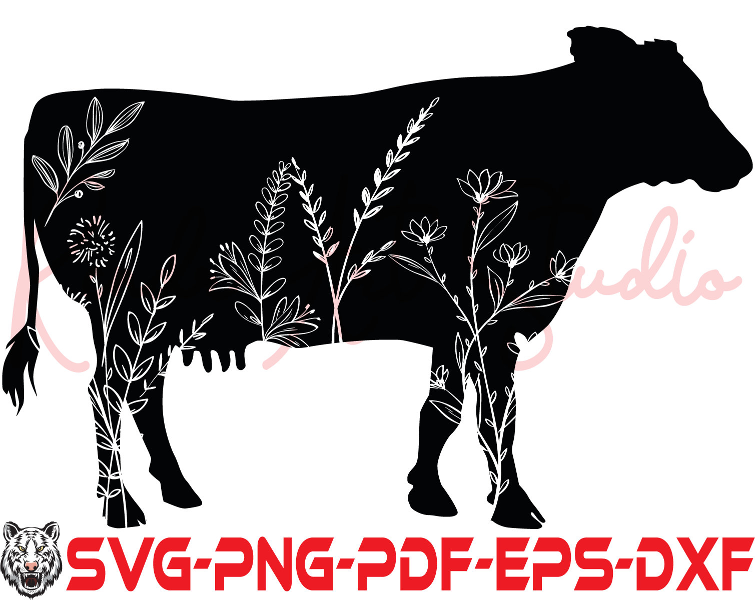 Cow Svgfarm Animal Svg Cow Clipart Cow Svg Cutting File for - Etsy