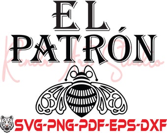 Silver Patron SVG, Soy El Patron SVG, Hecho Un Cabron SVG, Spanish Svg ...