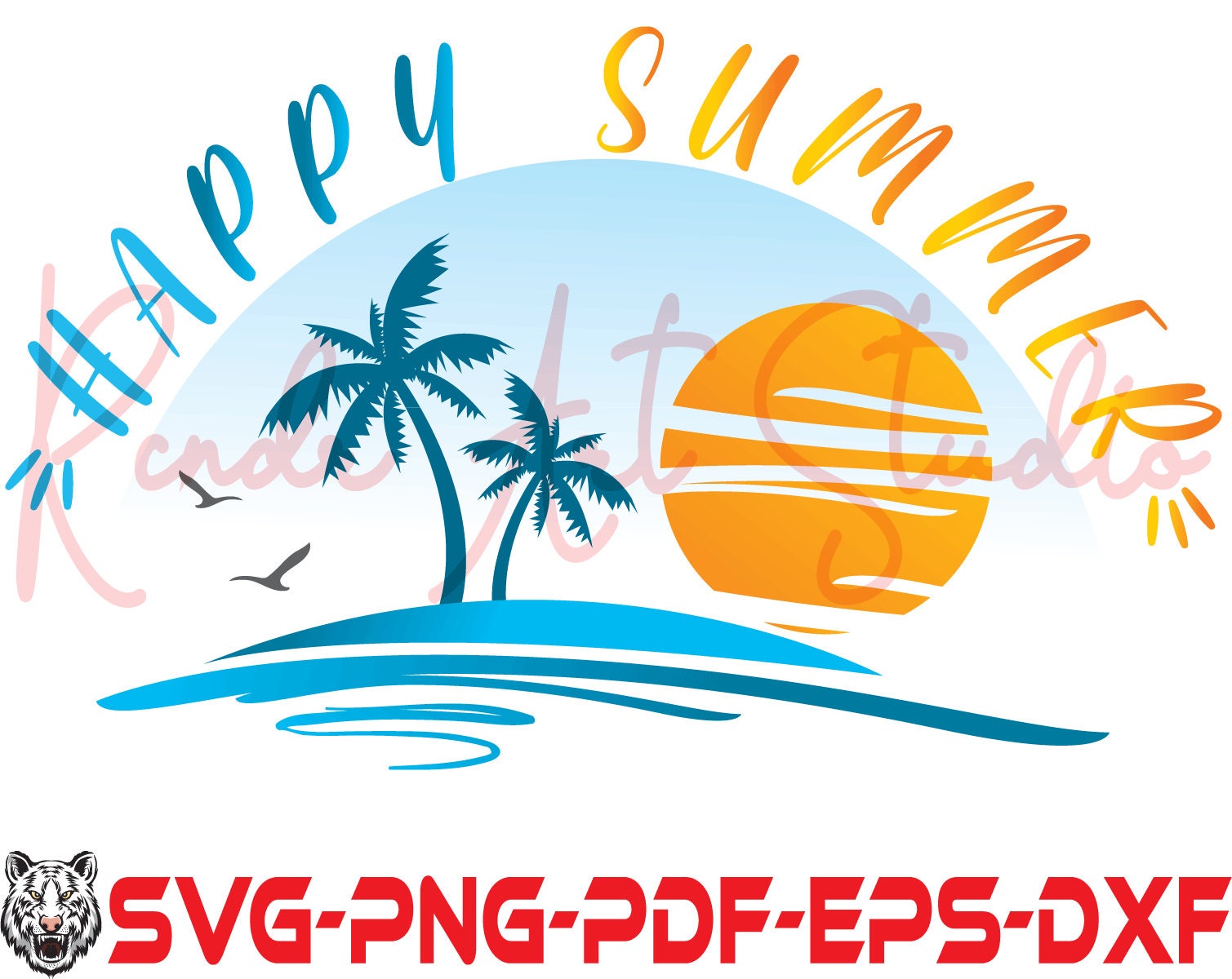 Happy Summer Vertical Sign SVG Hey There Sunshine svg | Etsy