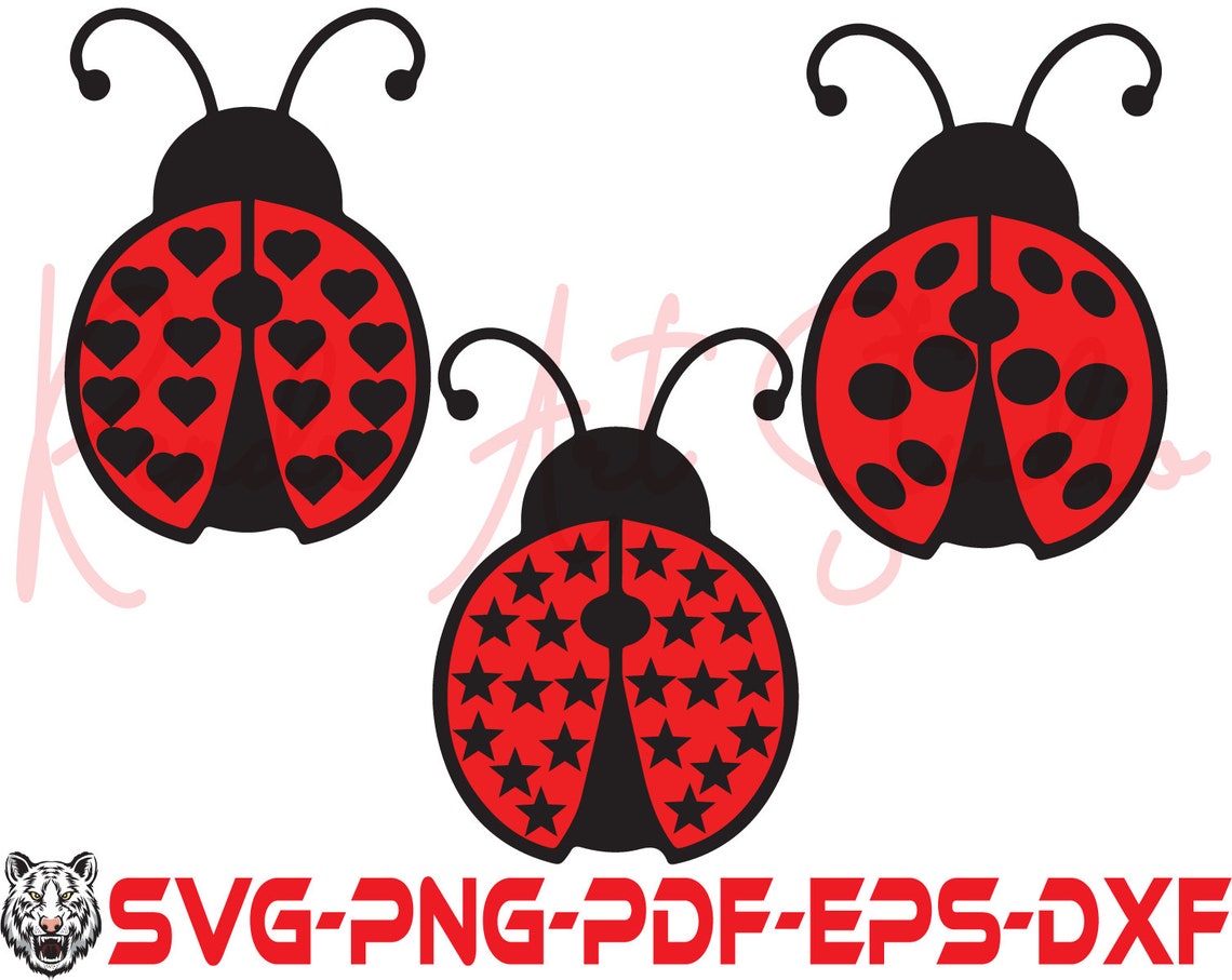 Ladybug SVG Ladybug Bundle SVG Files Ladybug SVG Layered | Etsy