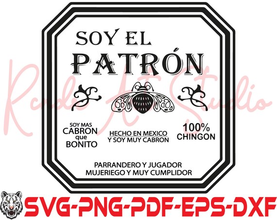 Soy El Patron SVG Hecho Un Cabron SVG Spanish SVG Patron - Etsy Canada