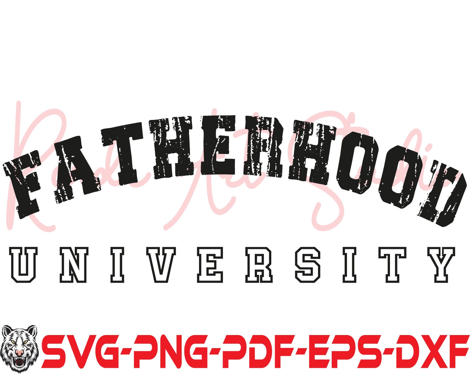 Fatherhood University SVG PNG Funny Dad Svg Dad Svg Father - Etsy