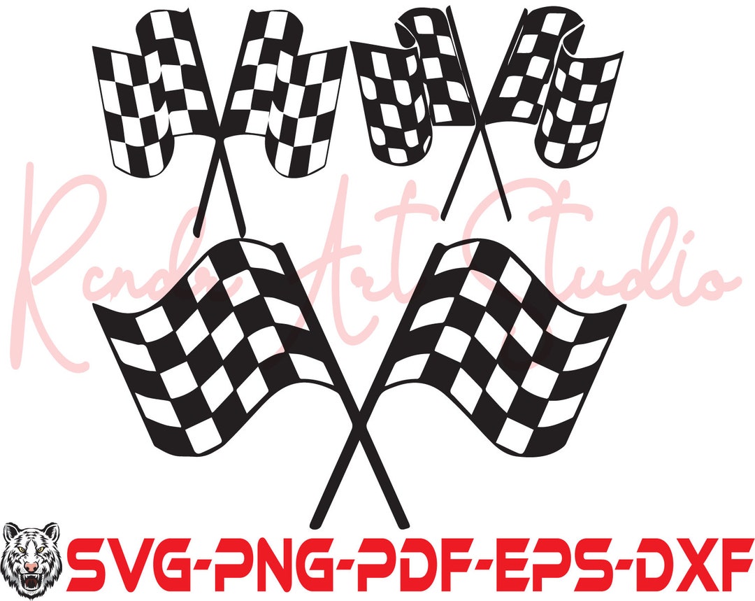 Race Flag Svg Bundle - Racing Flag Svg, Clipart Auto Race Car Flag Png ...