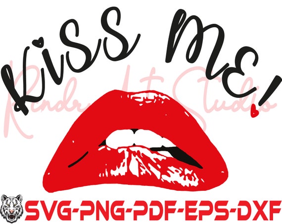 Kiss Me SVG Valentines Day SVG Valentines Day SVG Kiss | Etsy