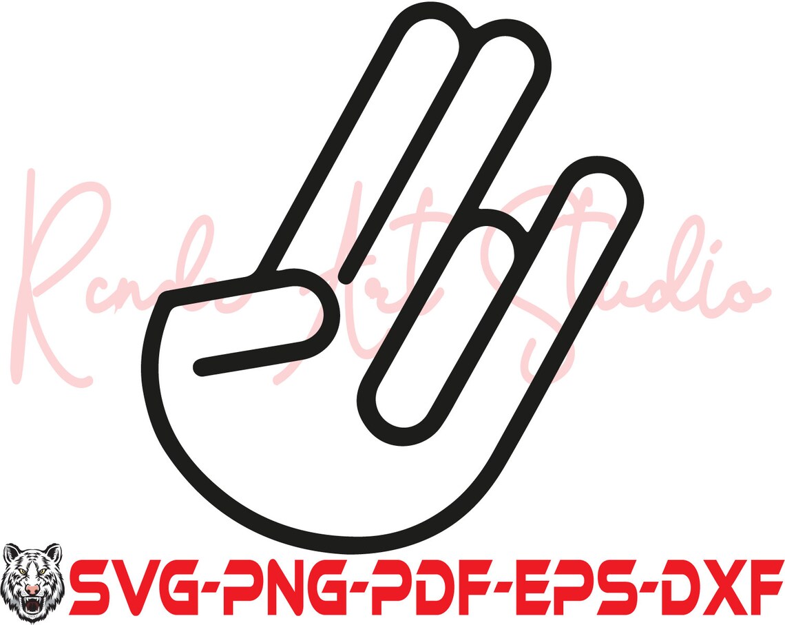 Shocker Hand Symbol Svg Shocker Svg Svg Files for Cricut Cut - Etsy