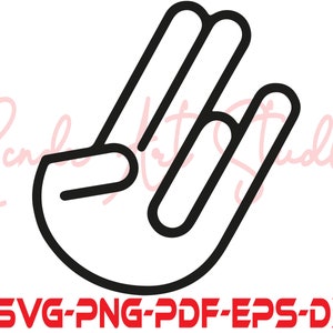 Shocker Hand Symbol Svg, Shocker Svg, Svg Files for Cricut Cut File ...