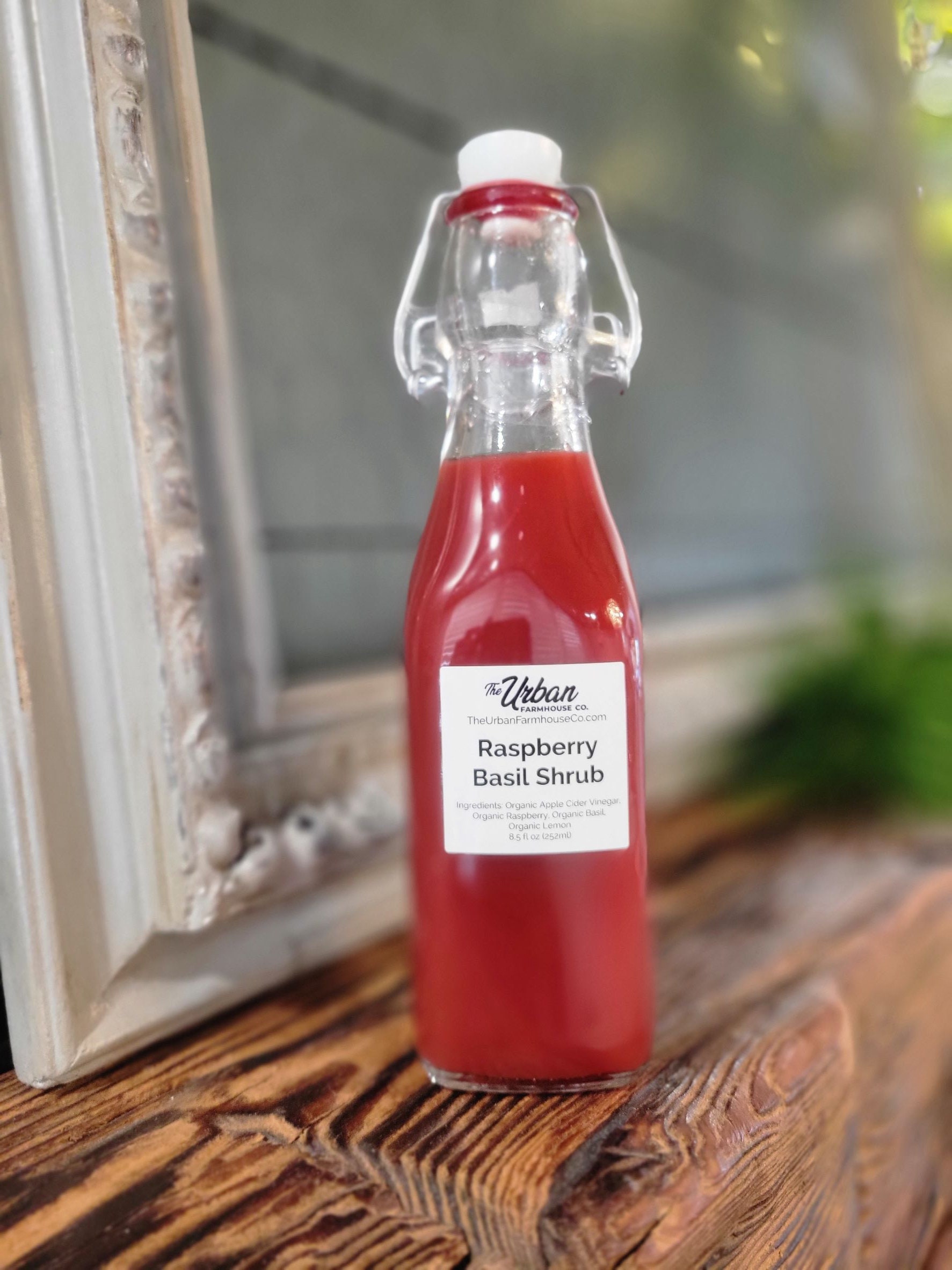 Raspberry Shrubs Artisan Made Small Batch Organic Ingredients Cocktail ...