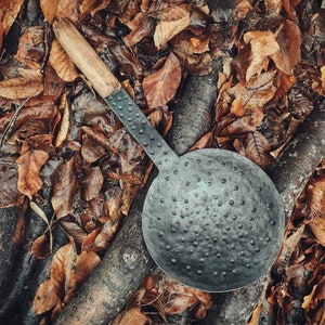 Bushcraft Handmade Blacksmith Forged Pan - Etsy