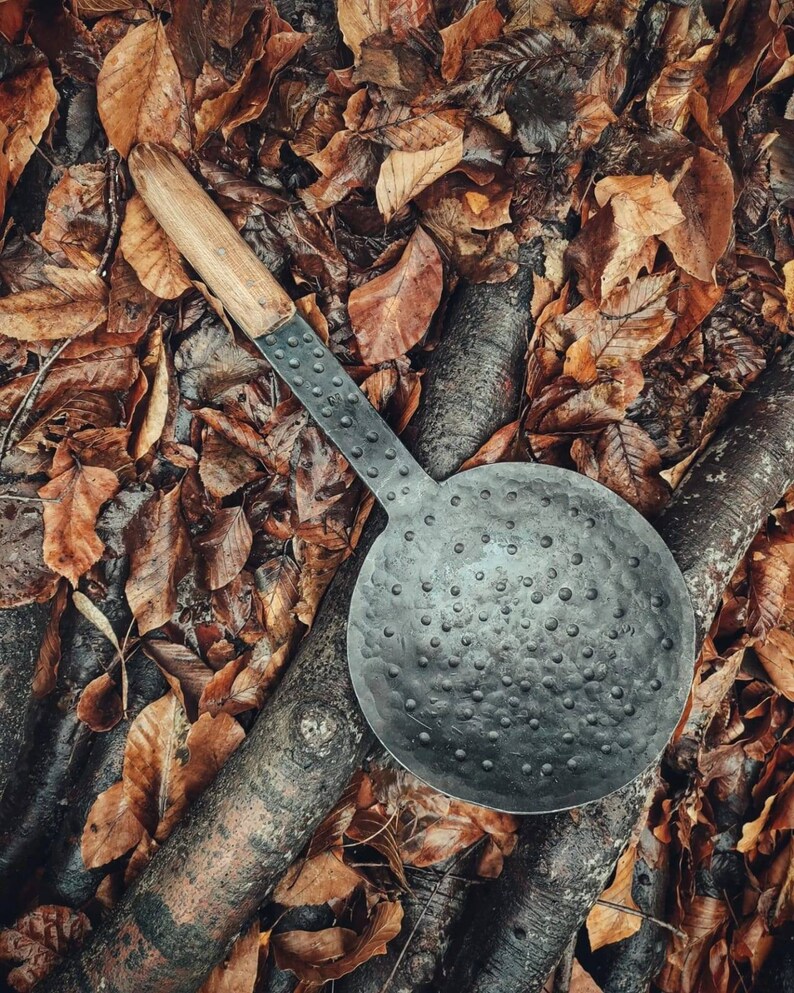 Bushcraft Handmade Blacksmith Forged Pan - Etsy