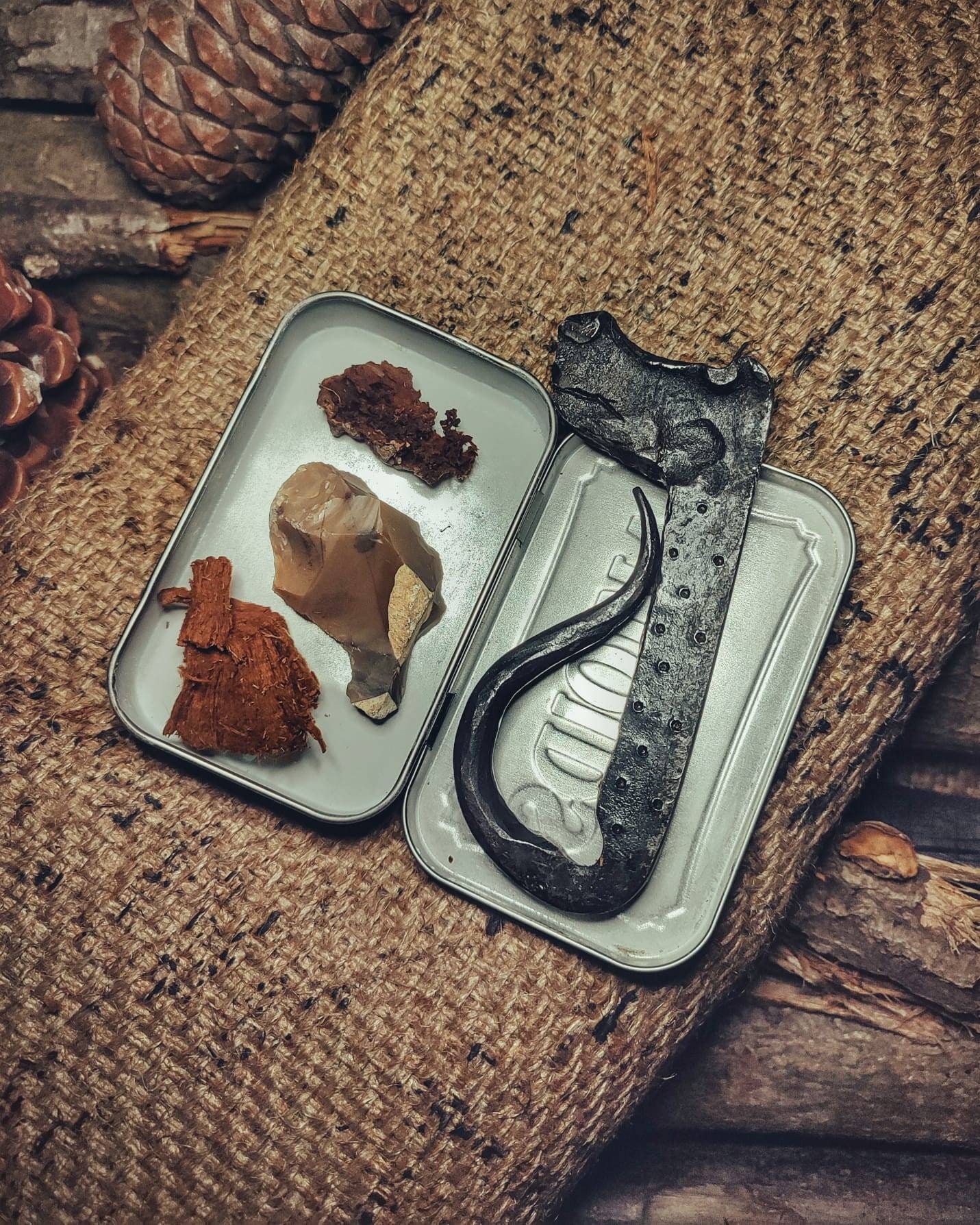 Primitive Dragon Fire Starter Bushcraft Shealt - Etsy