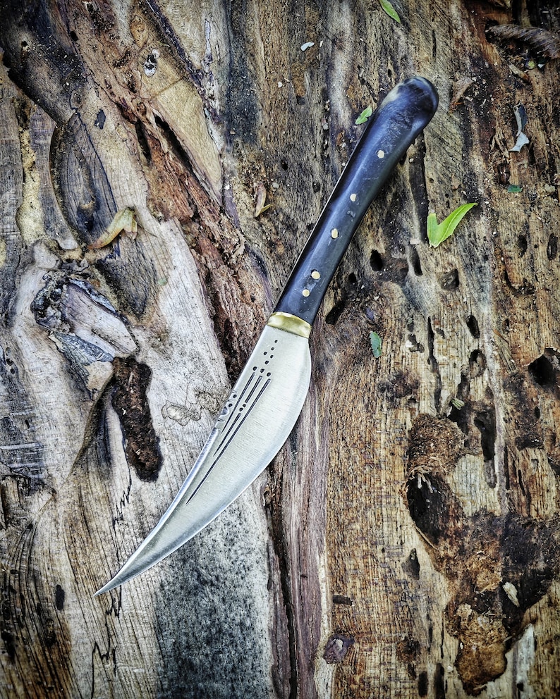 Custom Hand Forged Carbon Steel Traditional Turkish Knife - Etsy
