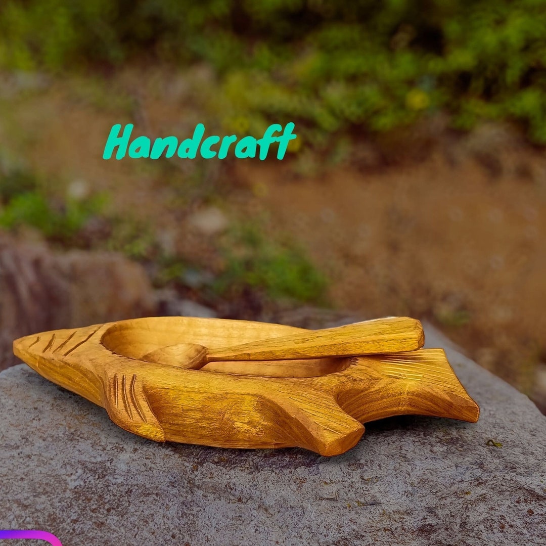 Handmade Fish Shaped Food Bowl for Children - Etsy