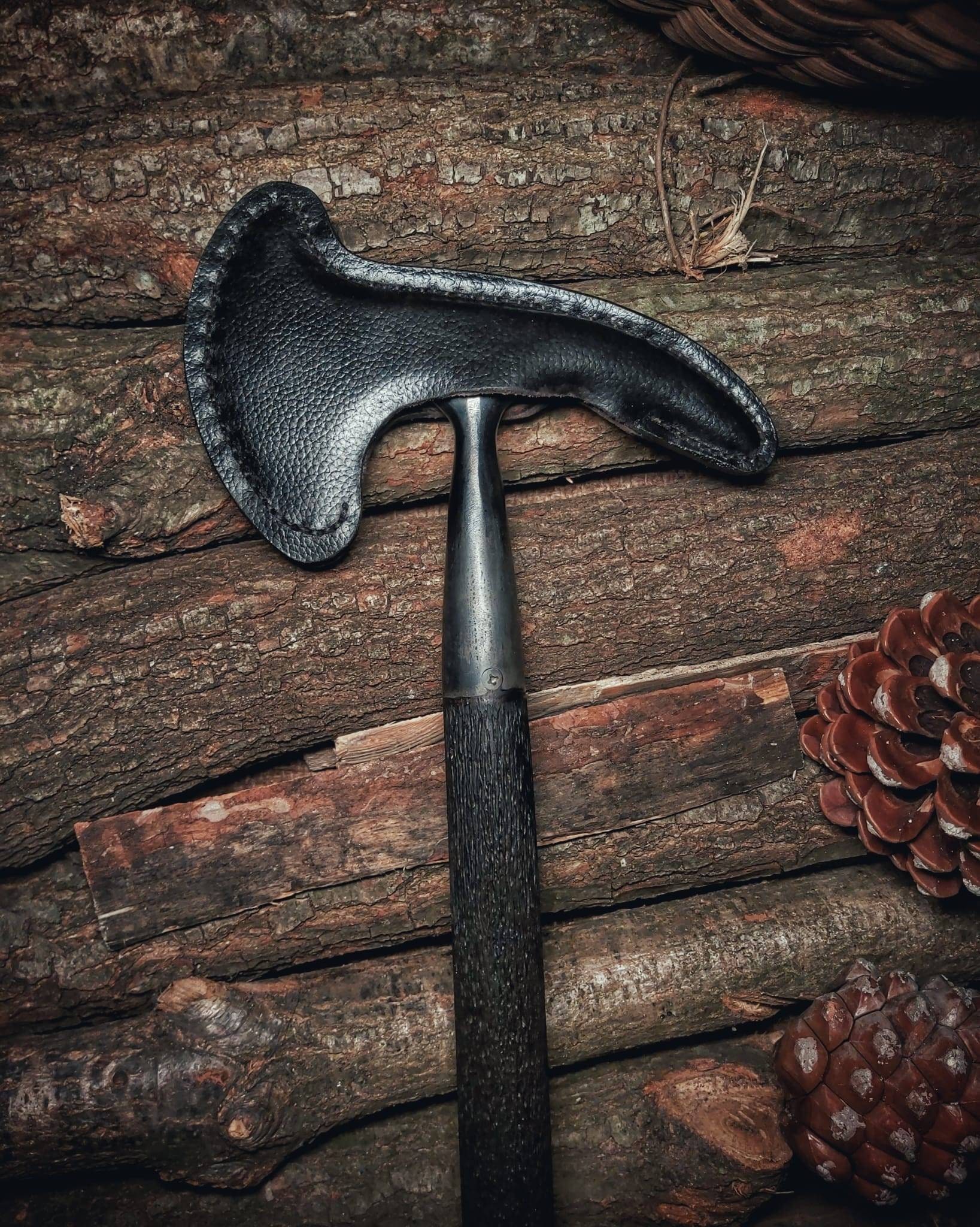 Handmade bushcraft trekking axe climbing axe ice axe baton axe ...