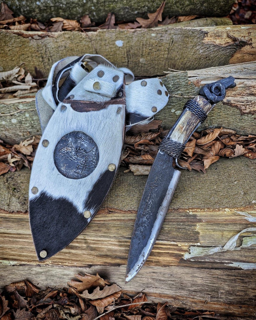 Ram-head Legendary Blade - Forged From Single Steel With a Mystic ...