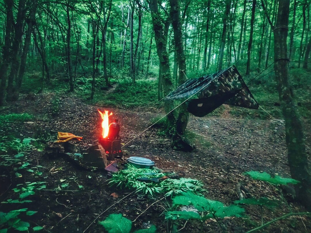 Bushcraft Canvas Rain Stopper Raincoat Tactical Gear - Etsy