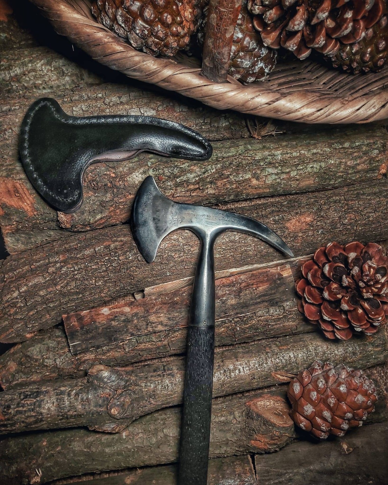 Handmade Bushcraft Treaking Axe Climbing Axe Ice Axe - Etsy