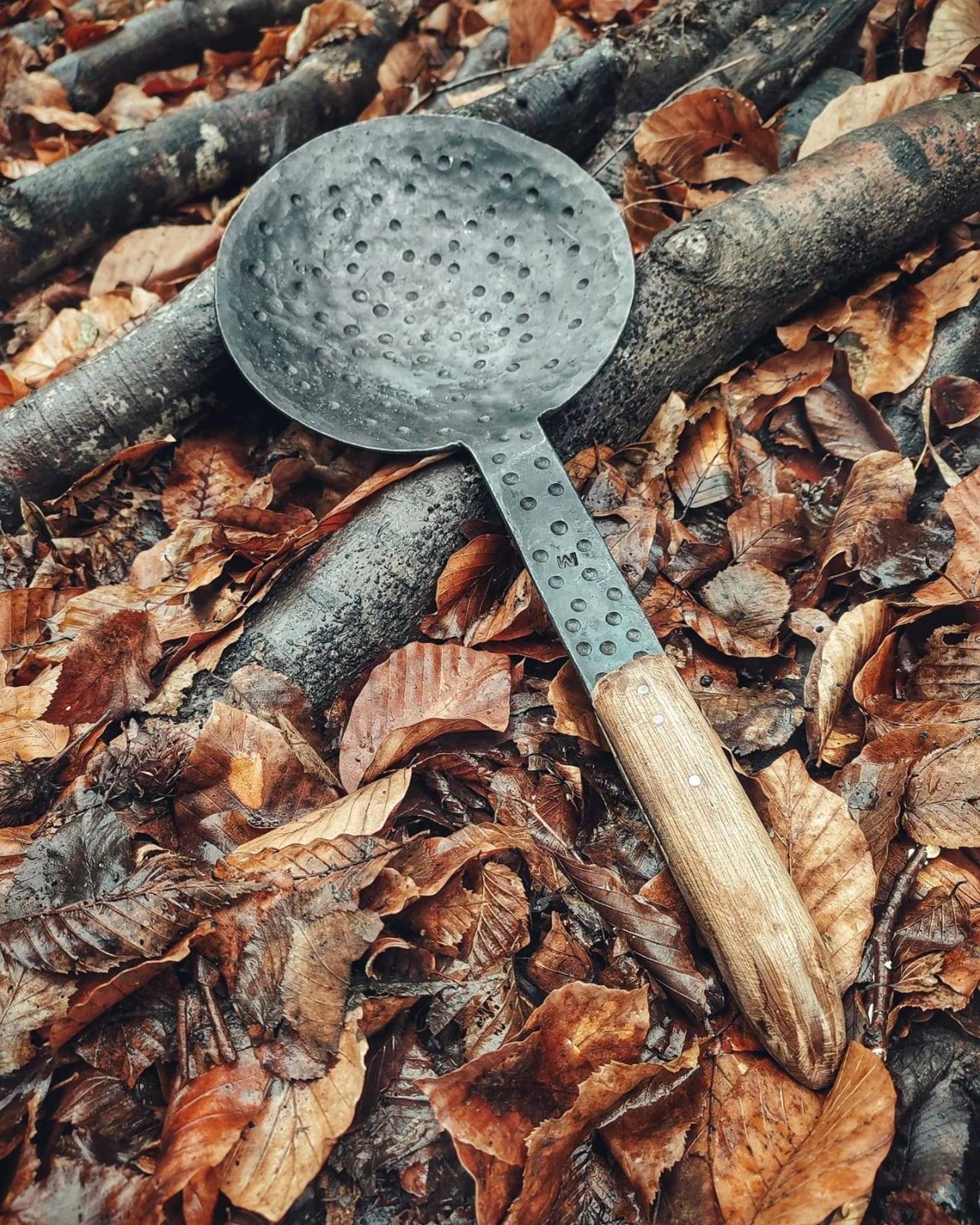 Bushcraft Handmade Blacksmith Forged Pan - Etsy