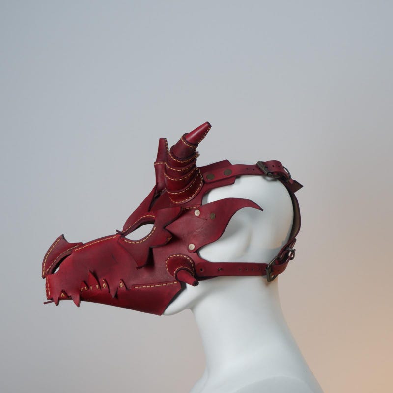 Dragon Mask - Etsy